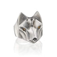 Champagne Diamond Wolf Ring
